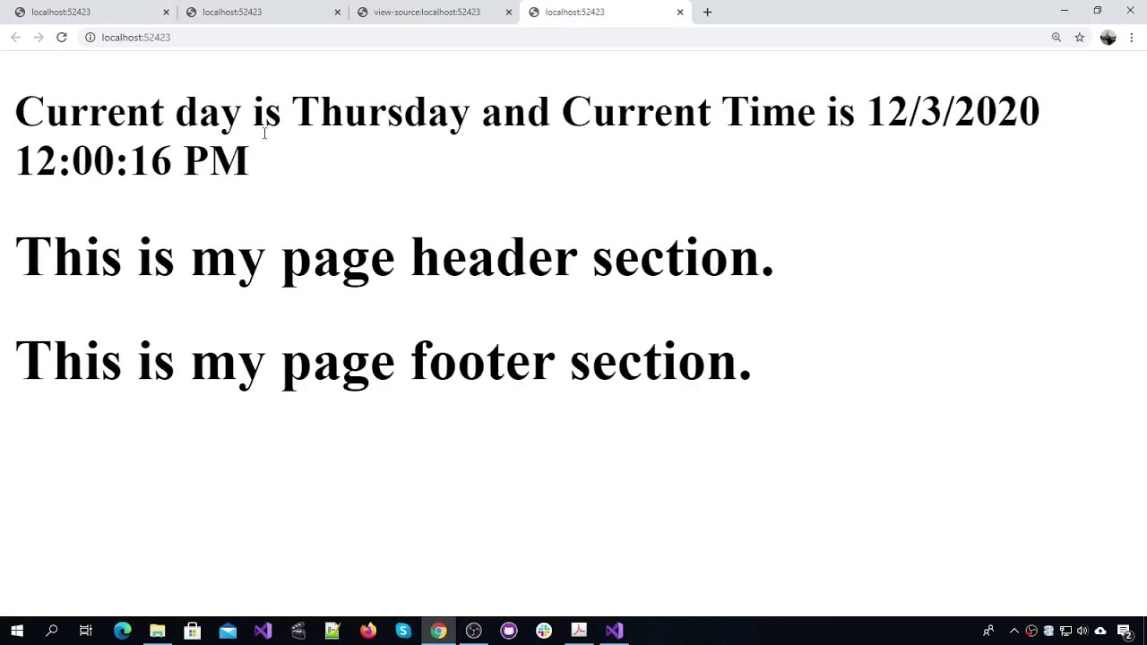 Lecture46, Layouts in Razor Pages, - YouTube