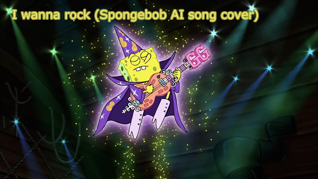 Spongebob - I wanna rock (AI song cover) - YouTube