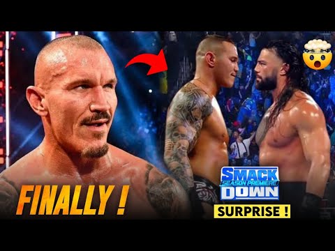 OMG ! Triple H Announce RANDY ORTON Returns | Randy Orton RETURNS On SmackDown Confront Roman ...