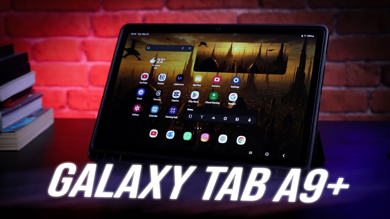 Galaxy TAB A9+ O TABLET MAIS BARATO DA SAMSUNG!!! (REVIEW) - YouTube