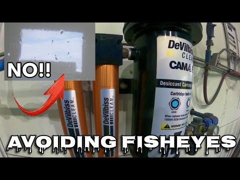 HOW TO AVOID FISHEYES WHILE PAINTING - YouTube