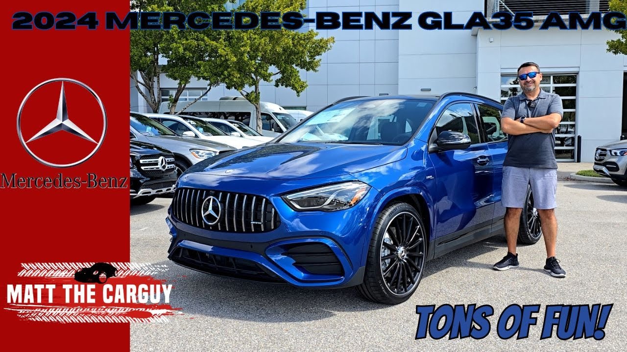 2024 Mercedes-Benz GLA35 AMG is the best sporty subcompact SUV. Full ...
