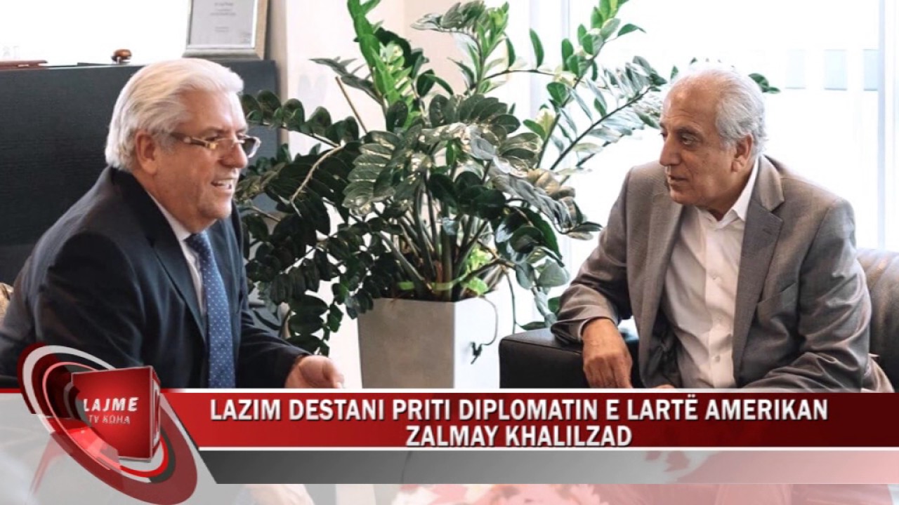 LAZIM DESTANI PRITI DIPLOMATIN E LARTË AMERIKAN ZALMAY KHALILZAD - YouTube