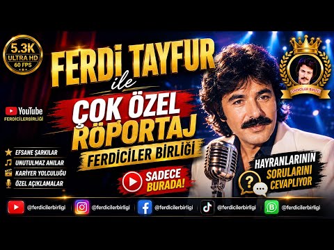 👑 FERDİ TAYFUR İLE ÇOK ÖZEL RÖPORTAJ | #ferdicilerbirligi #ferditayfur #röportaj #kralferdibaba 