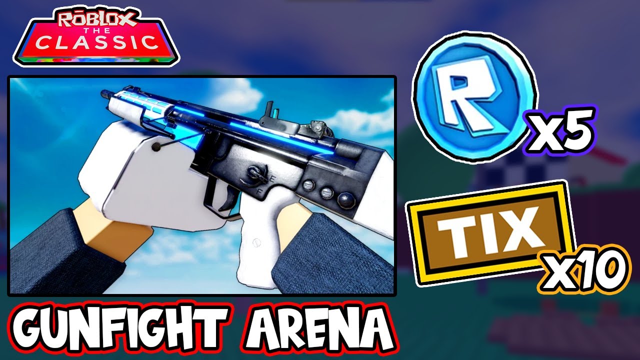 CONSIGUE TODOS LOS TOKENS y TIX en GUNFIGHT ARENA | EVENTO ROBLOX THE ...
