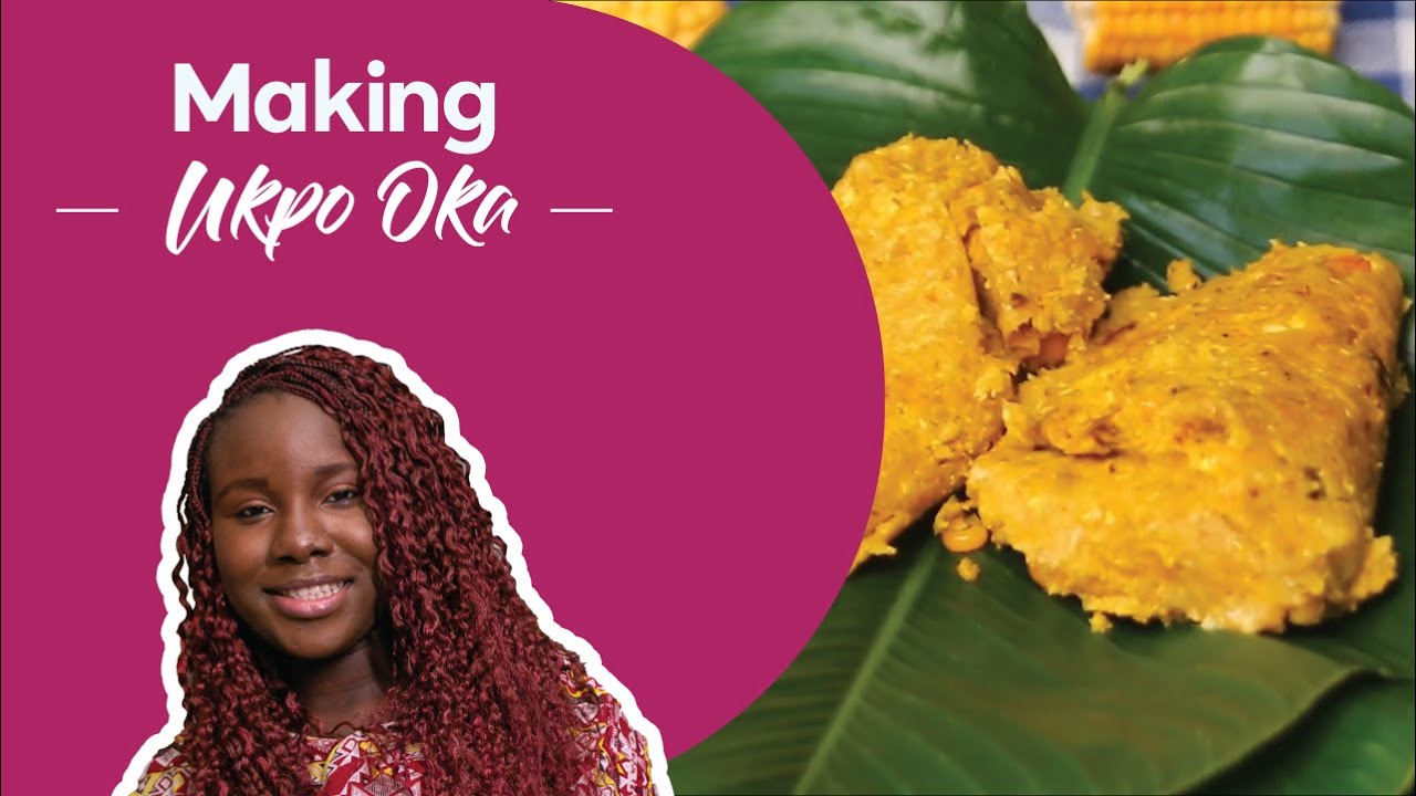 How To Make Ukpo Oka | Corn Pudding - YouTube