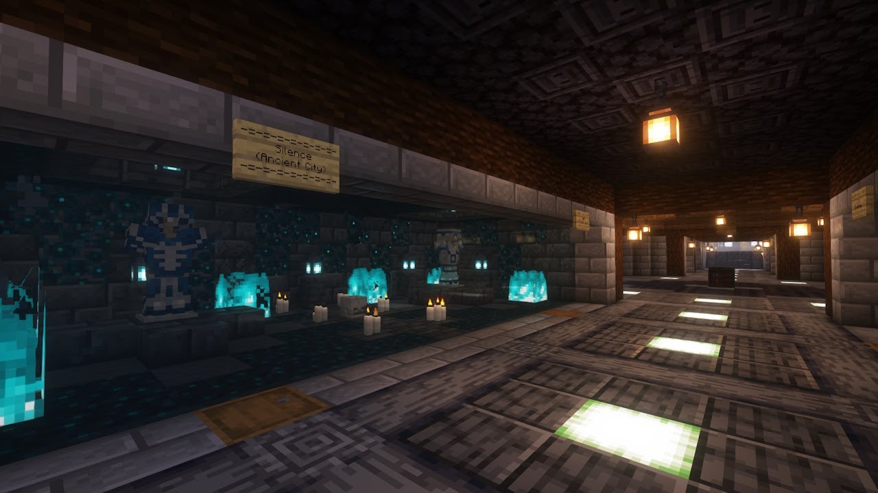 Armour Trim Showcase Hall (ALL 16!) + Trophy Room || Minecraft Showcase ...