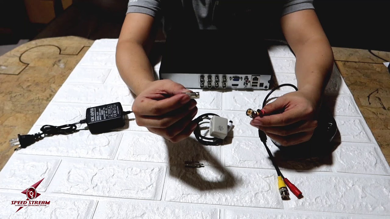 CCTV Audio Microphone Setup - YouTube