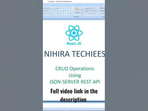 React crud operations using JSON server #shorts - YouTube