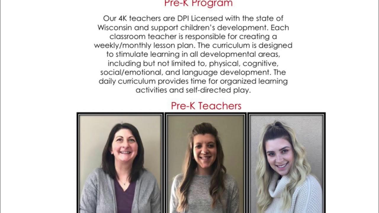 Here We Grow Learning Center Pre-K Tour - YouTube