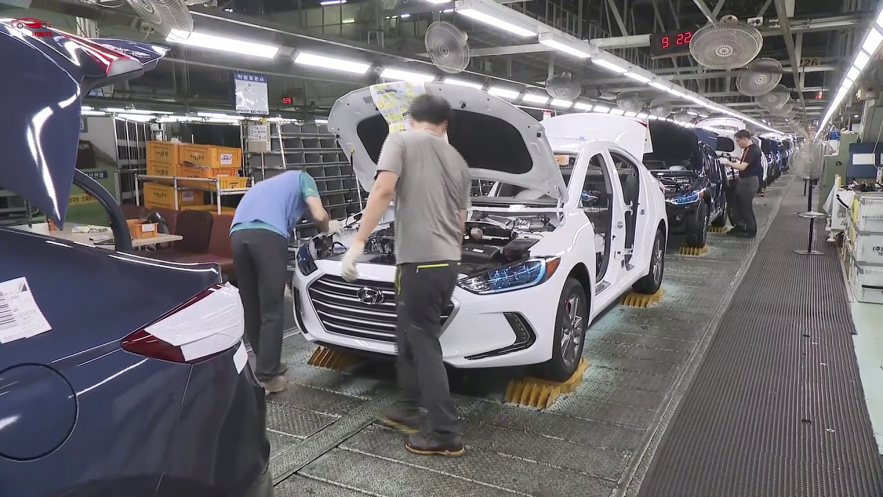 HYUNDAI ELANTRA MANUFACTURING PLANT: ULSAN, SOUTH KOREA | ELANTRA ...