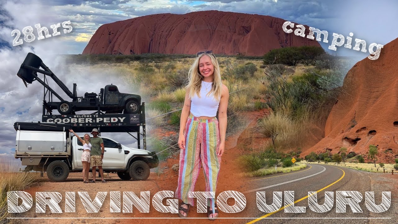 VLOG | CAMPING ROAD TRIP TO ULURU! Driving 28hrs+ | Honeymoon Part 1 ...