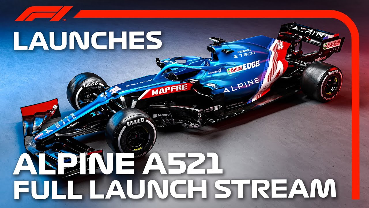 Alpine Reveal Their 2021 Car: The A521 - YouTube