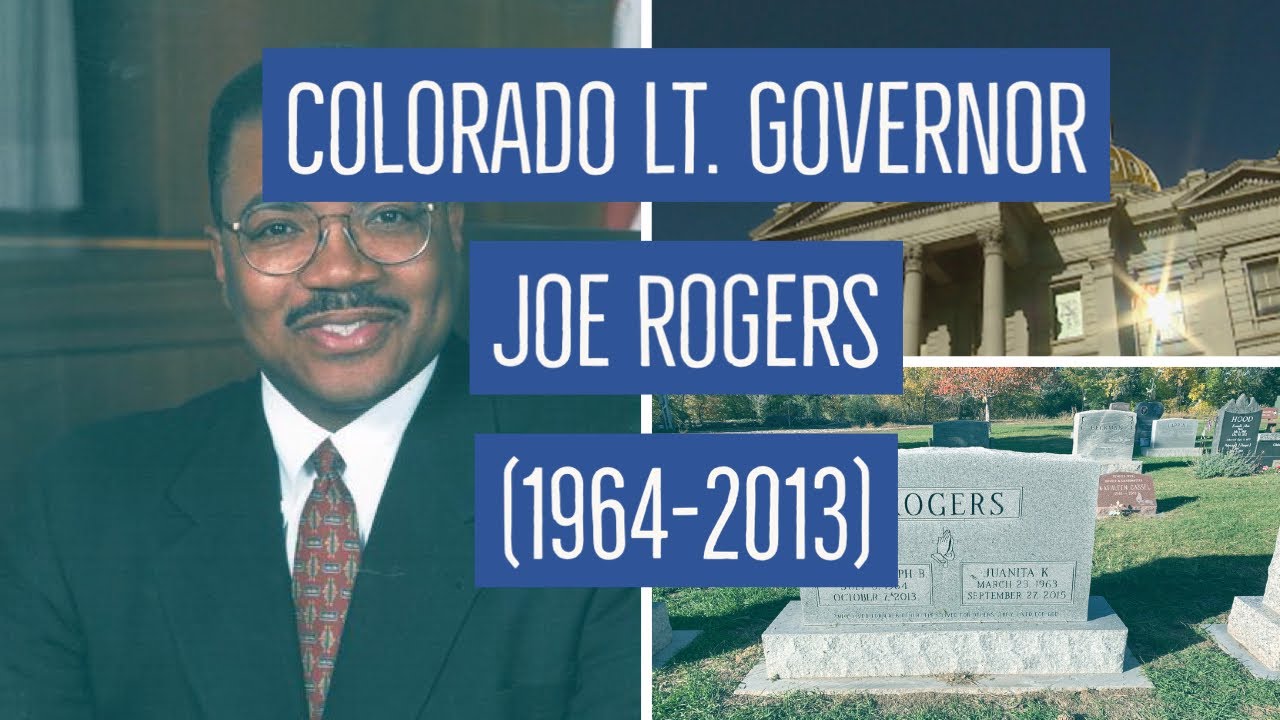 Colorado Lt. Governor Joseph “Joe” Rogers (1964-2013) - YouTube