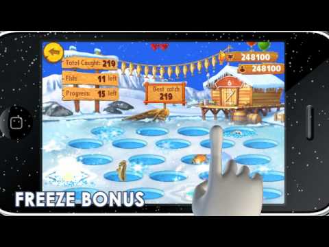 Gone Ice Fishing - Game for iPhone, iPod Touch, and iPad - YouTube