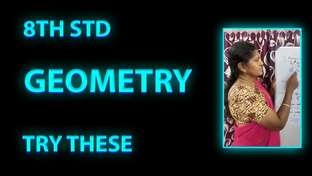 8th Std | Geometry | Try These | Page no. 157 - YouTube
