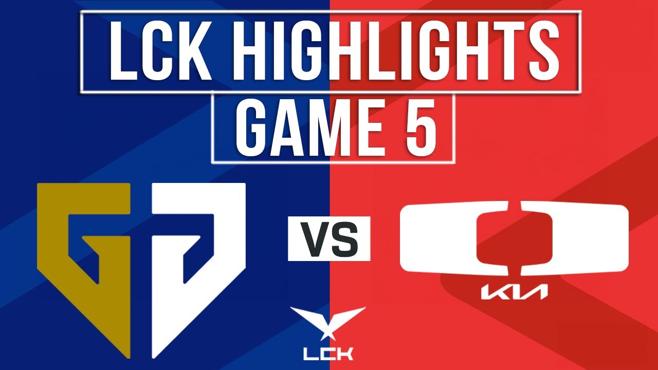 GEN vs DK Highlights Game 5 | LCK 2024 Spring Playoffs R2 | Gen.G vs Dplus KIA - YouTube