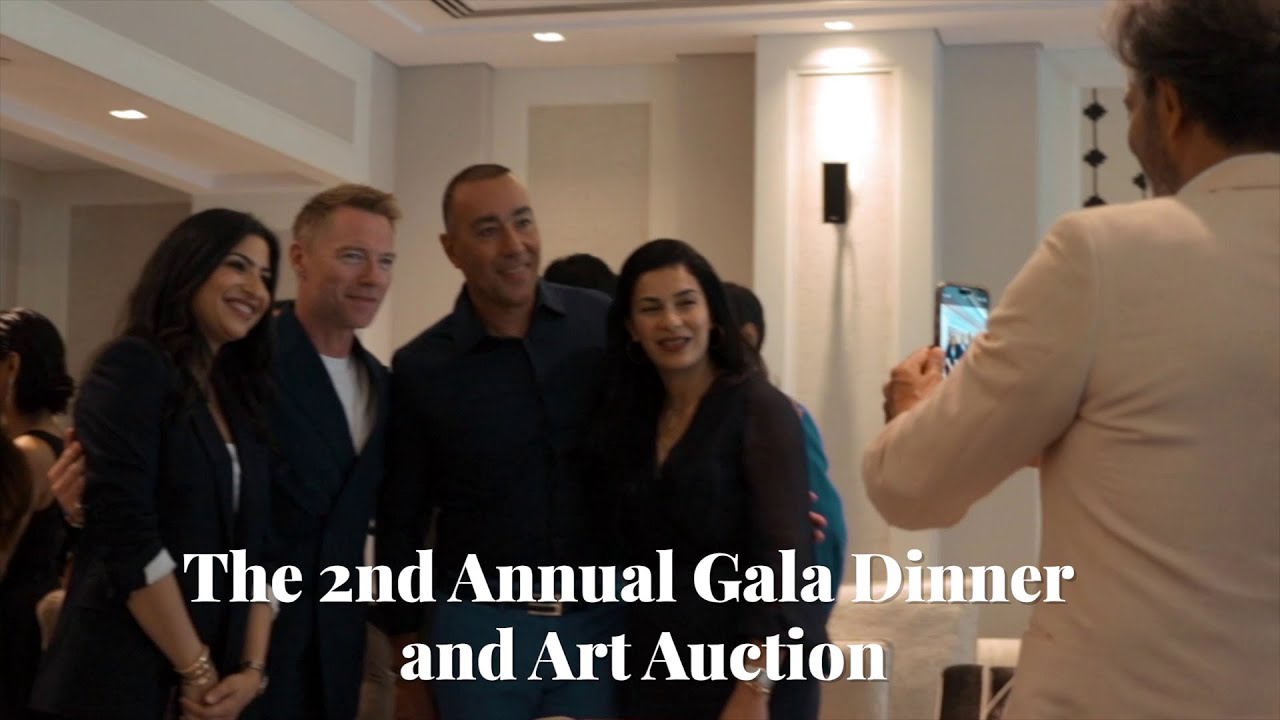 Highlights from the 2nd Annual Gala Dinner & Art Auction - YouTube