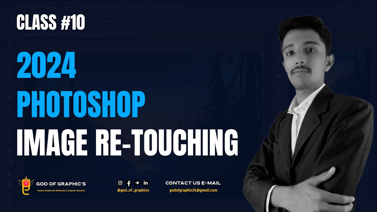 Photo Retouching in Photoshop | Face Clean in Photoshop | Photoshop for ...