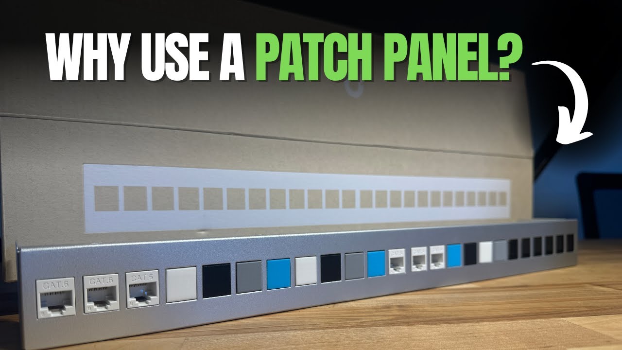 Why Use A Ubiquiti Patch Panel? - YouTube
