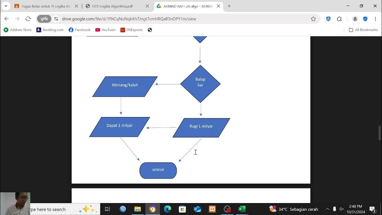 Review UTS S1TI1AP Logika Algoritma - YouTube