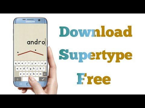 How to download supertype - YouTube