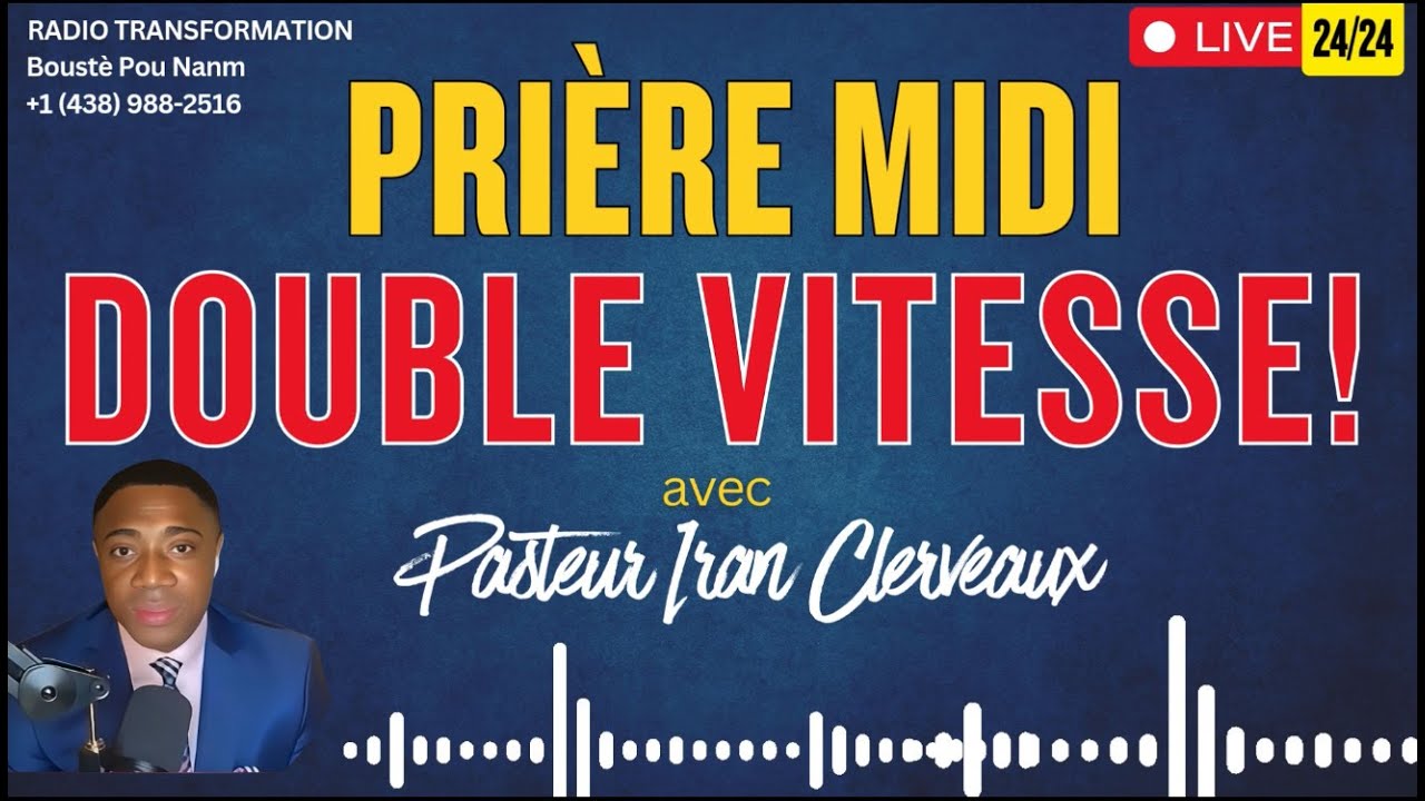 24/24 Adoration et Louange || Prière d'intercession || Message ...