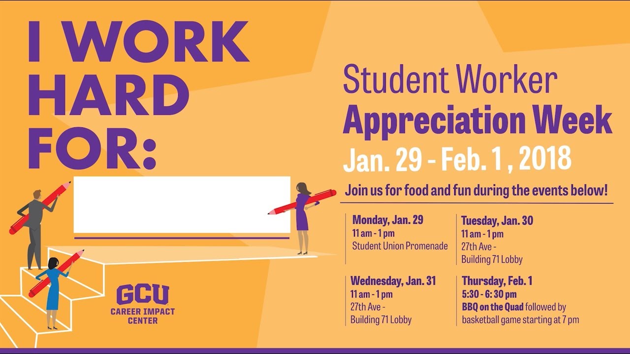 Student Worker Appreciation Week 2018 - YouTube