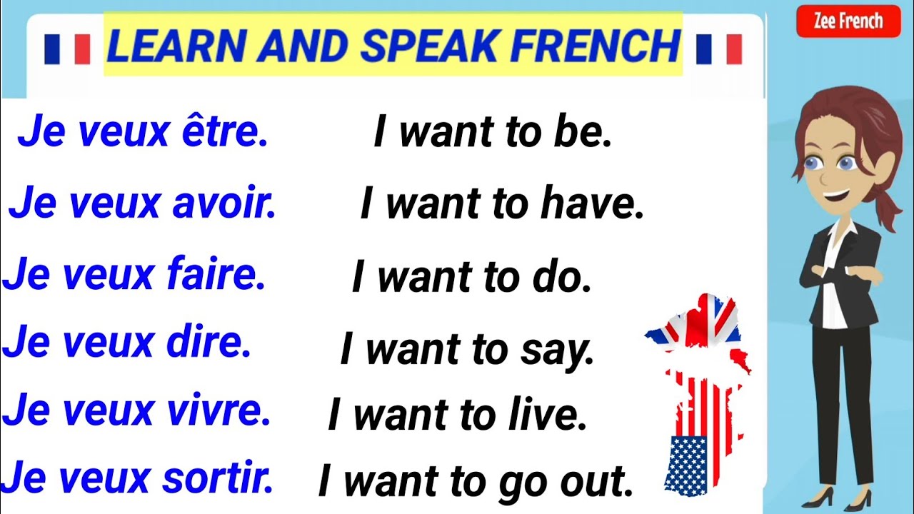 Learn French For Beginners Phrases Super Utiles en Français. (Easy ...