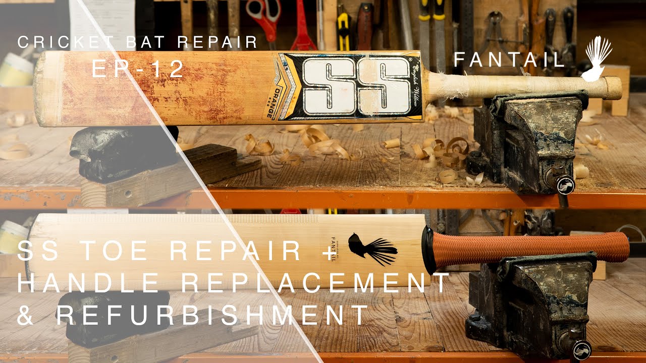 SS Repair & Refurbishment - Cricket Bat Repair EP-12 - YouTube
