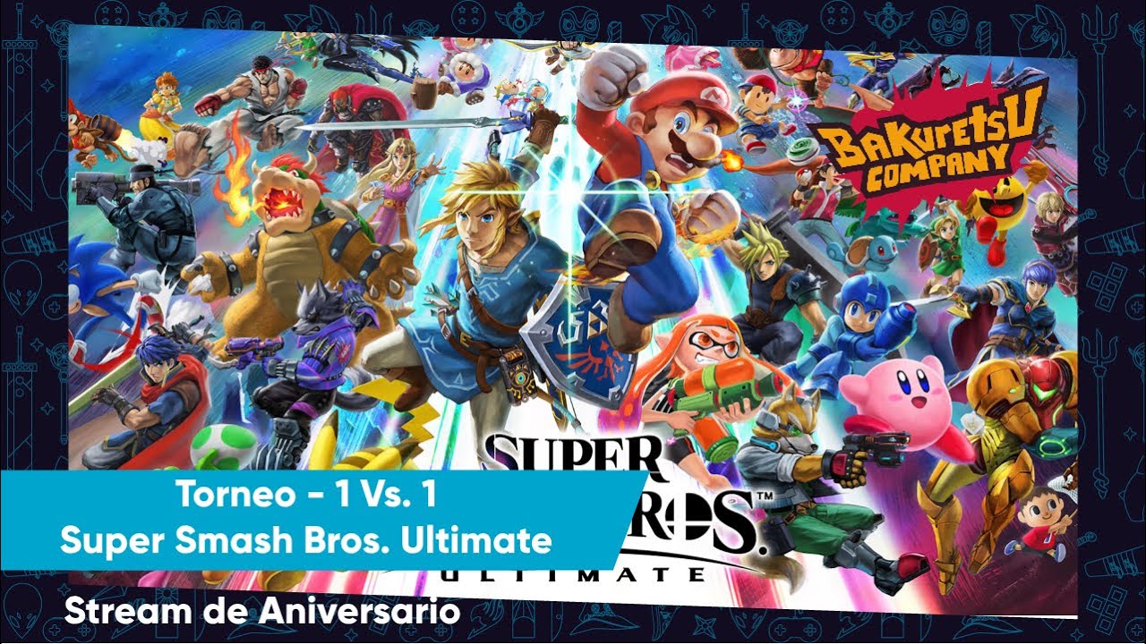 Torneo Aniversario - Super Smash Bros Ultimate - Ft. JaZaR, Moe ඞ, MC ...
