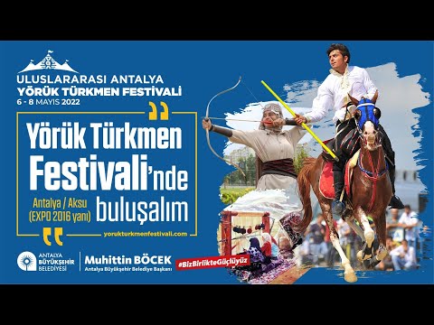 Uluslararası Antalya Yörük Türkmen Festivali | Halk Dansları Gösterisi