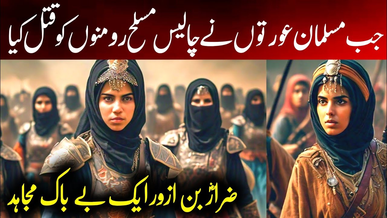 Mard e Mujahid Ep13 | Unarmed but Unstoppable: Muslim Women's Victory Over 40 Roman Warriors ...