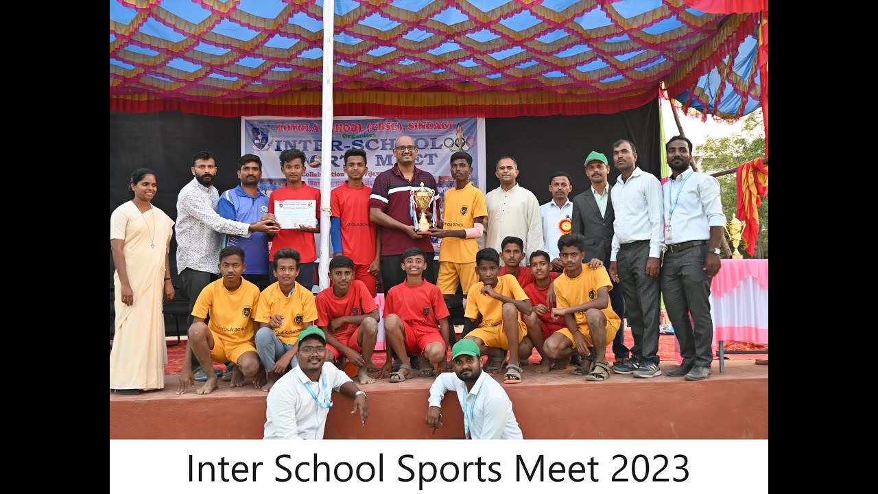 Inter School Sports Meet 2023 | Loyola School CBSE Sindagi - YouTube