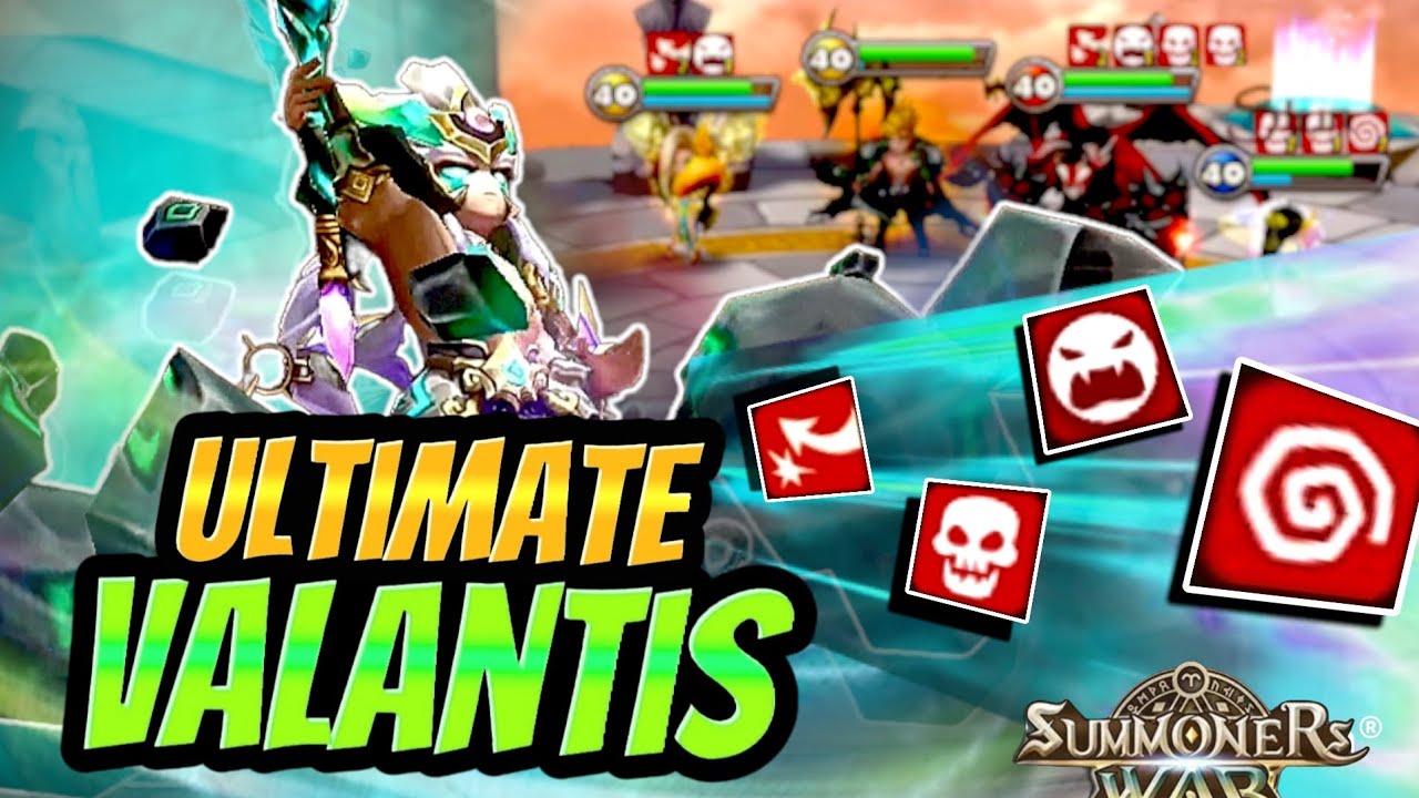 How to Rune Valantis (Light Druid) | Summoners War - YouTube