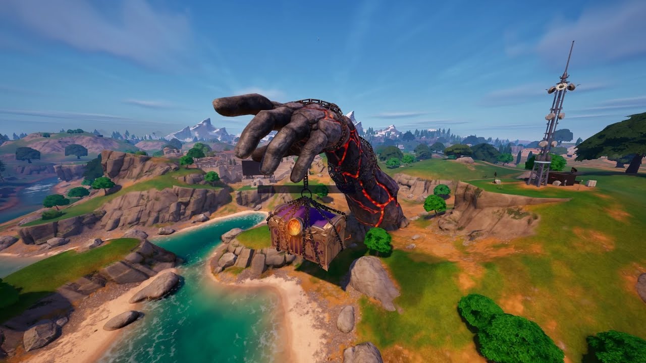 fortnite hand event - YouTube