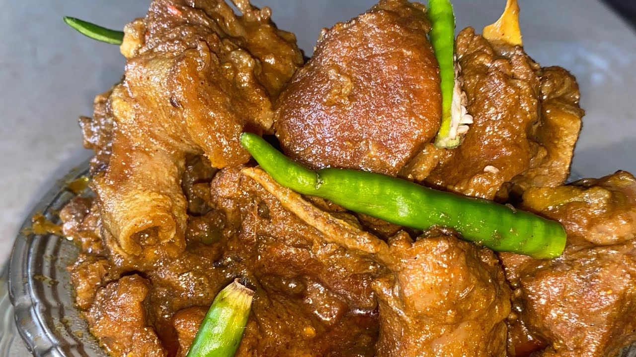 Eid special (Beef Fry Bhuna Gosht)Beef Bhuna Gosht recipe by @kanwals ...