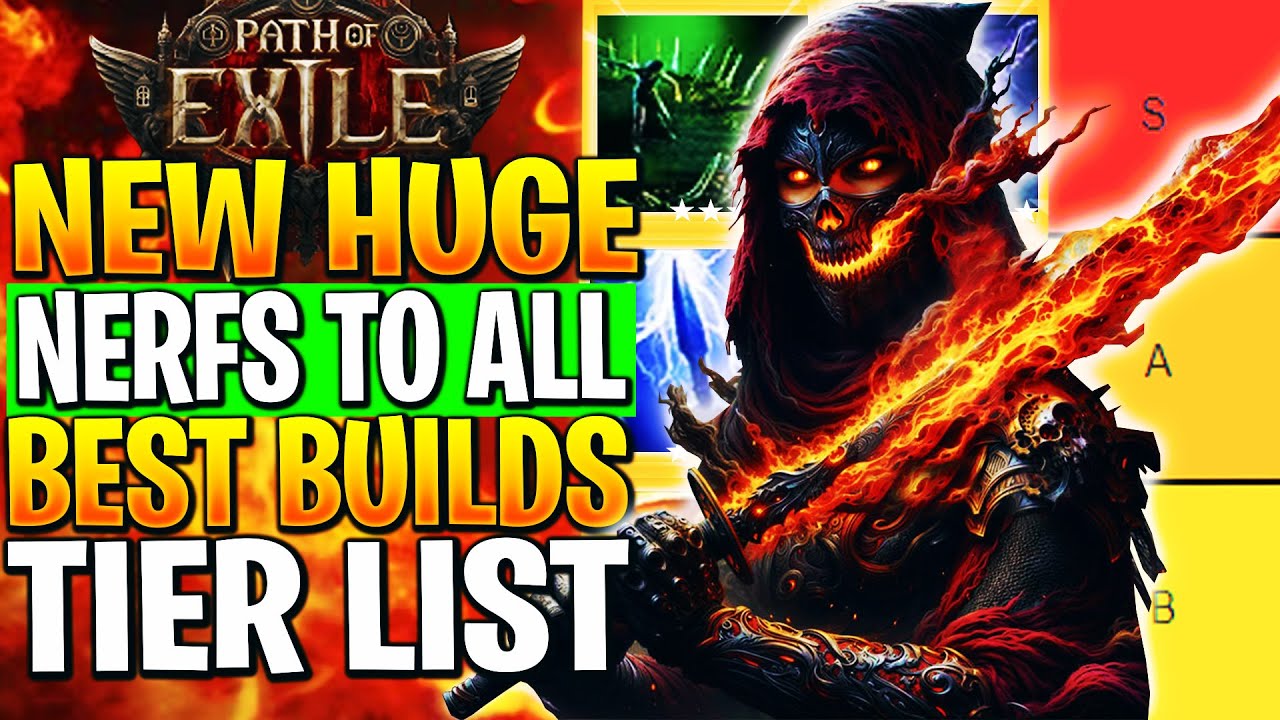 POE 2 BUILDS TIER LIST IN 0.2.0! NEW HUGE CHANGES IN DAWN OF THE HUNT ...