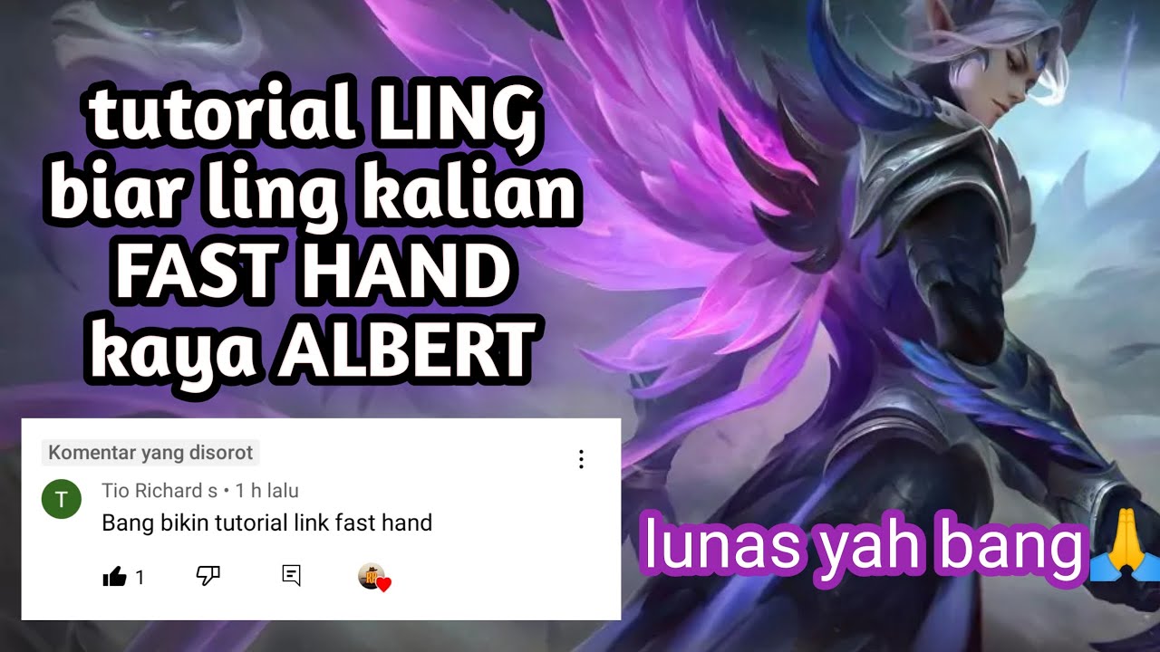 TIPS AND TRIK FAST HAND AMBIL PEDANG LING - YouTube