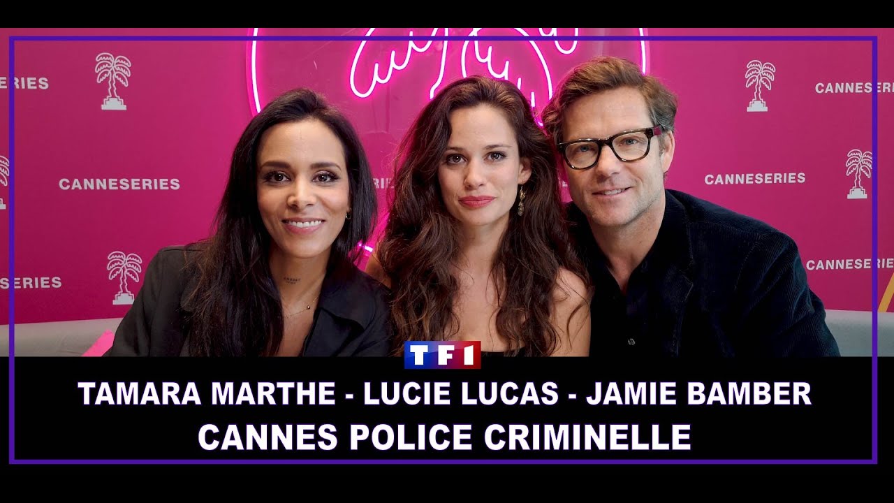 [Interview] Tamara Marthe (Shy'm), Lucie Lucas et Jamie Bamber - Cannes ...