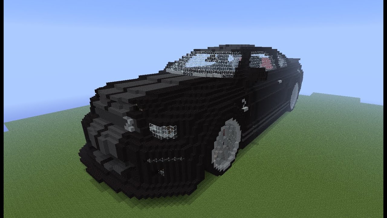 Knight Rider 2008 Shelby GT500KR (K.I.T.T.) minecraft - YouTube