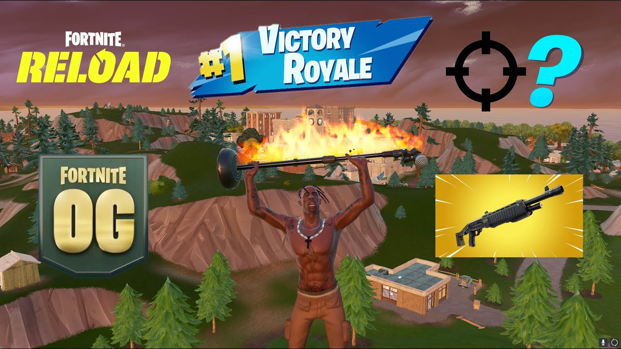 Fortnite Reload *New* Season Travis Scott OG | High Kill Controller ...