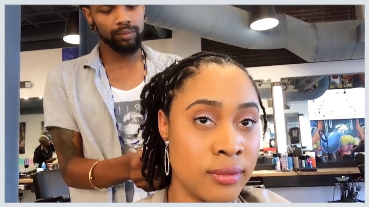 3rd Dreadlock/ Loc Wash and Retwist | 14 weeks with Locs - YouTube