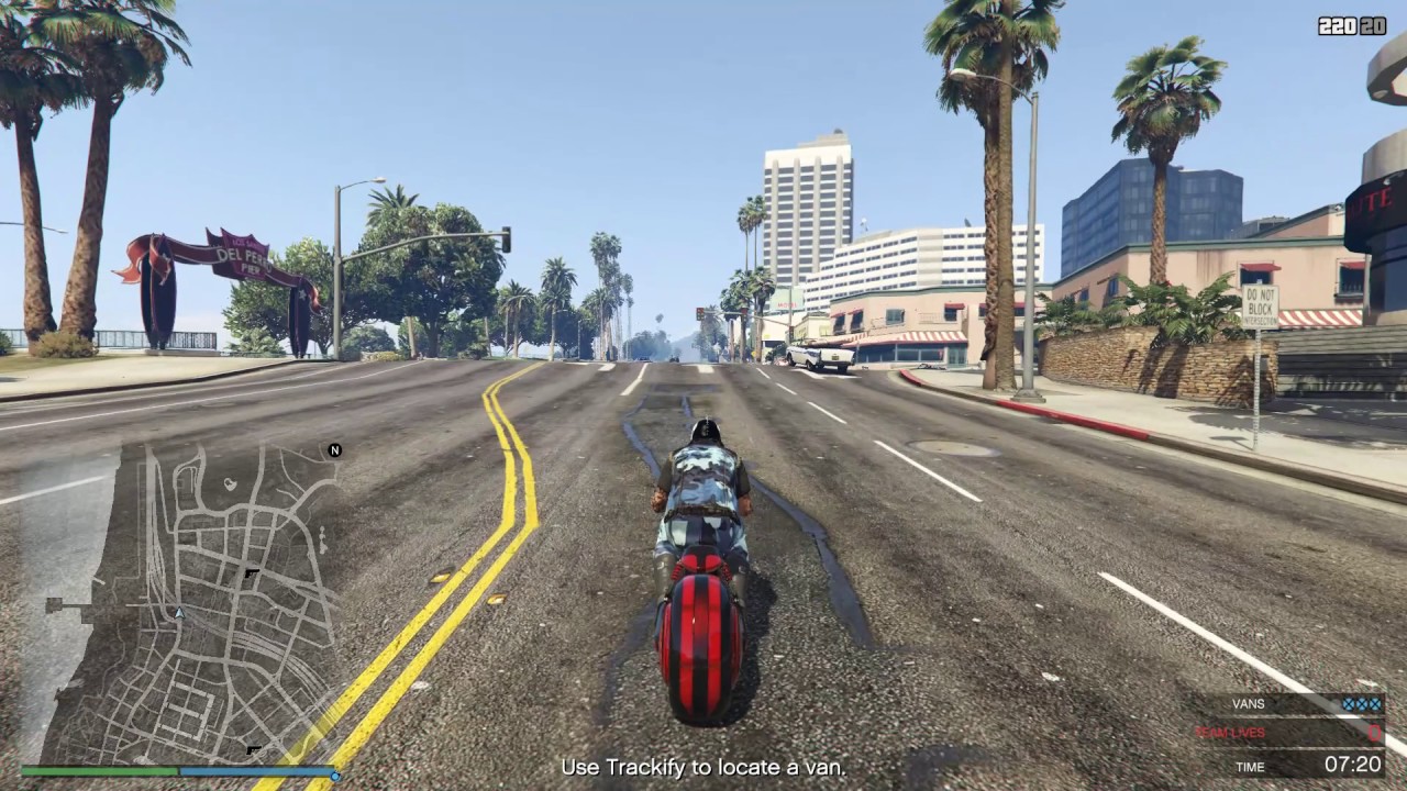 GTA V ONLINE: Post OP vans exact route. - YouTube
