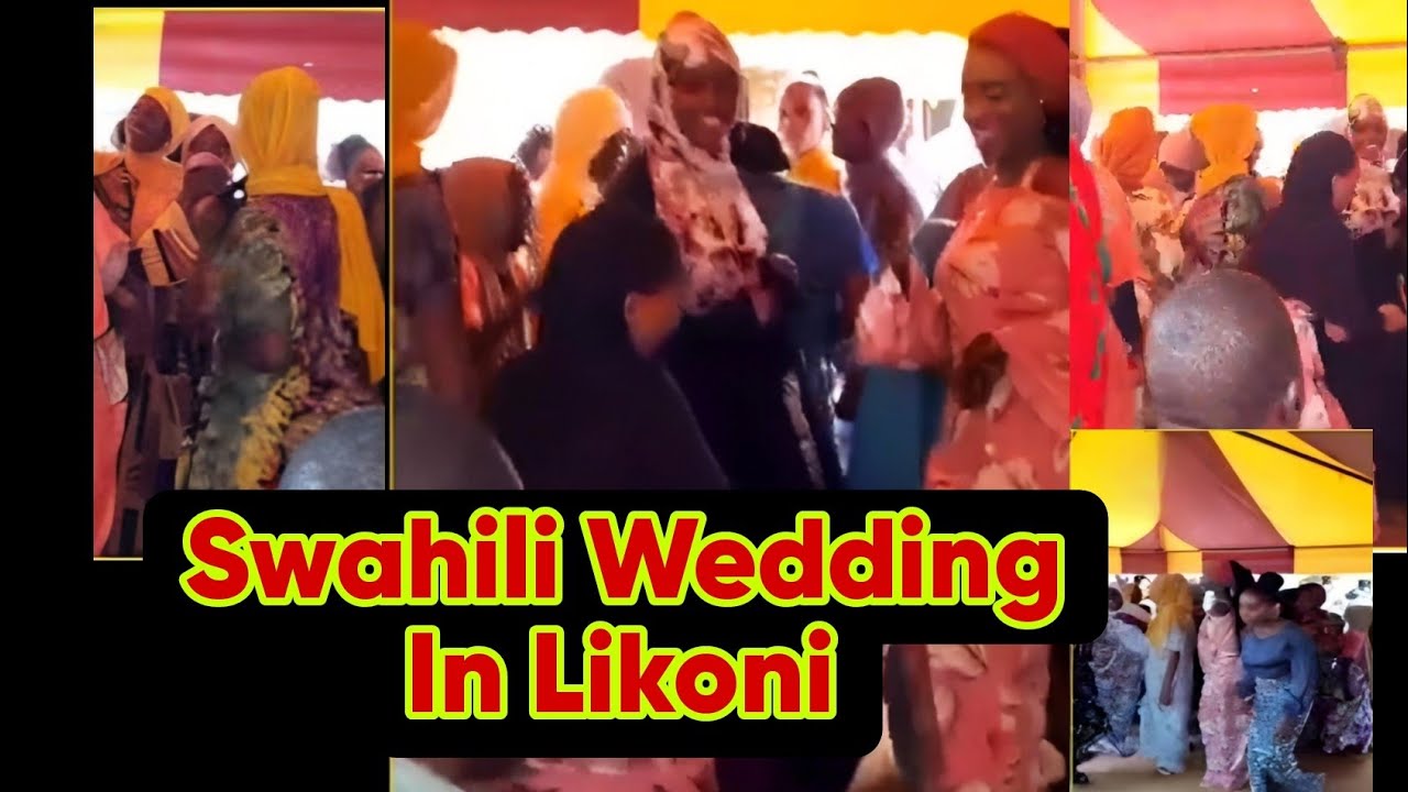 Swahili Wedding In Likoni Na Yamoto Modern Taradance Ndani Ya Nyumba ...