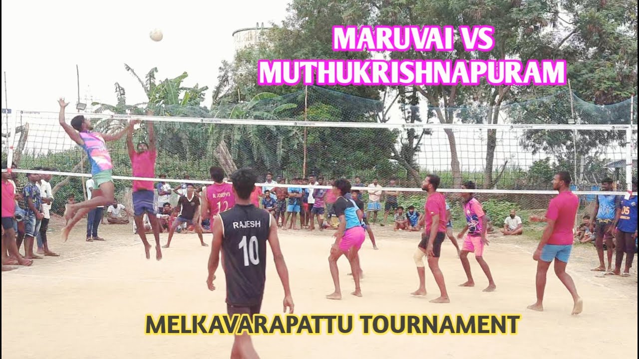 MARUVAI VS MUTHUKRISHNAPURAM | MELKAVARAPATTU TOURNMENT | HAND POWER ...