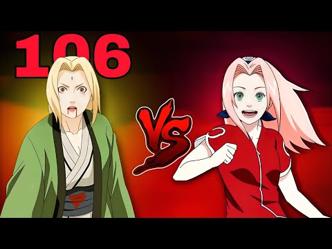 Tsunade Vs Sakura Full Epic Fight 💥 ( 106 ) 