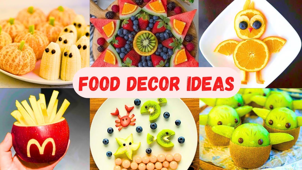 Super Salad Decoration ideas / Easy and Beautiful salad decoration ...