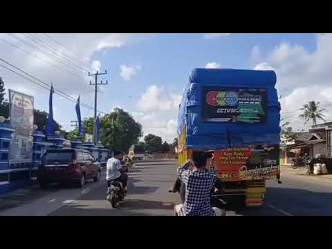 Sherr metahan truk radja stj oleng parah😱😱