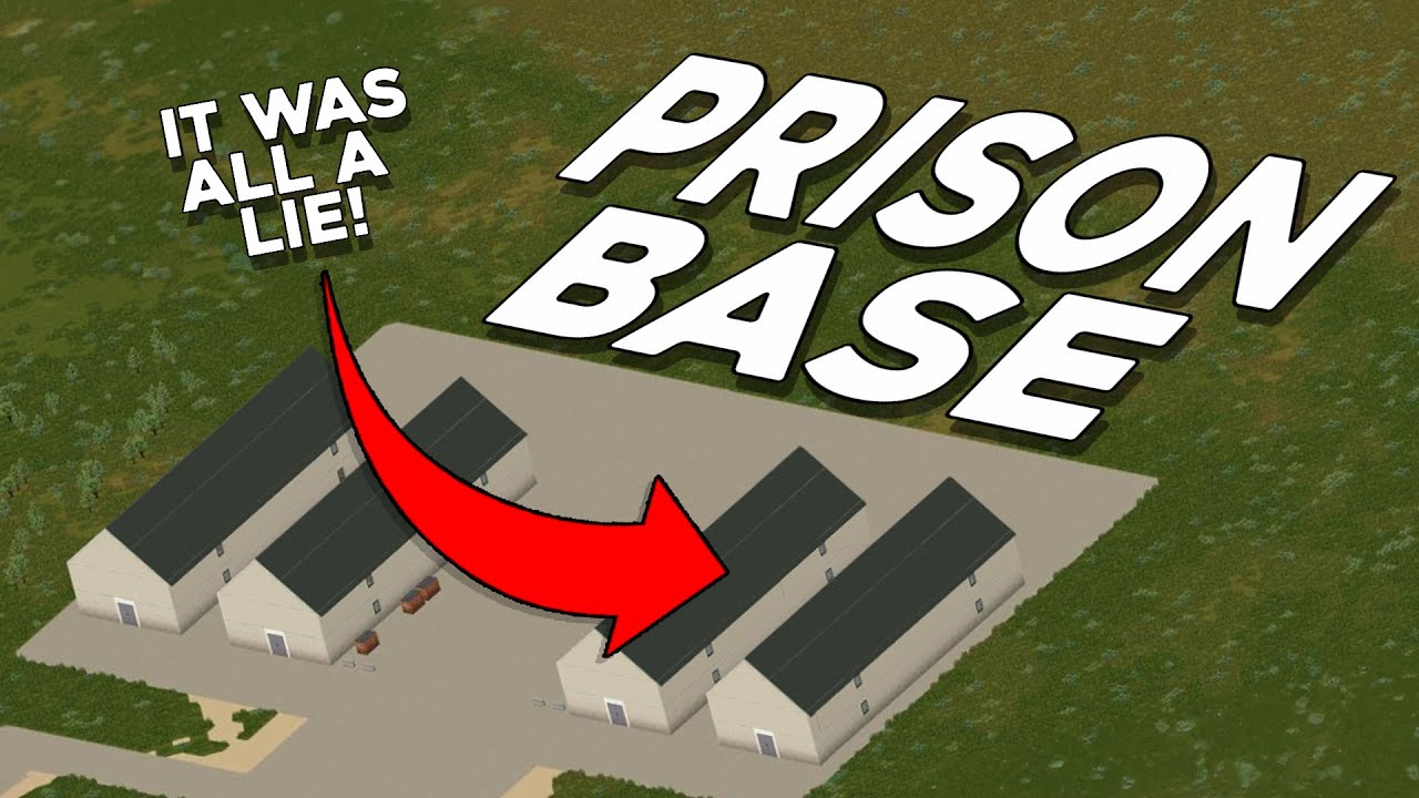 The Worst Building on Project Zomboid! Prison Base! Part 4 - YouTube